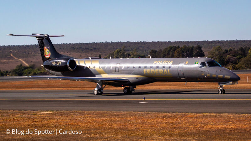 PR-DPF – Embraer ERJ 145 ER – Polícia Federal | BLOG DO SPOTTER