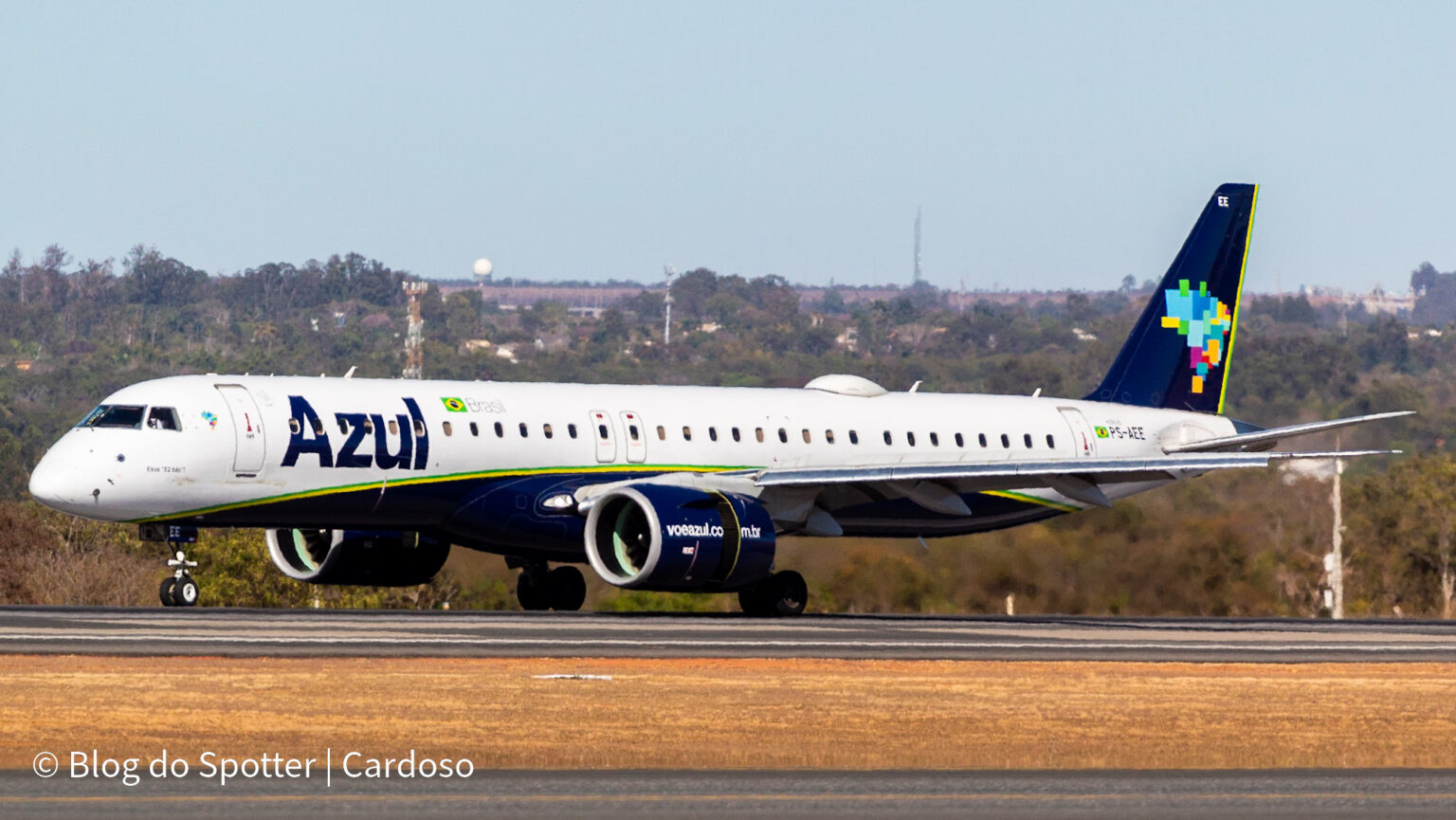 PS-AEE - Embraer E195-E2 - Azul Linhas Aéreas | BLOG DO SPOTTER