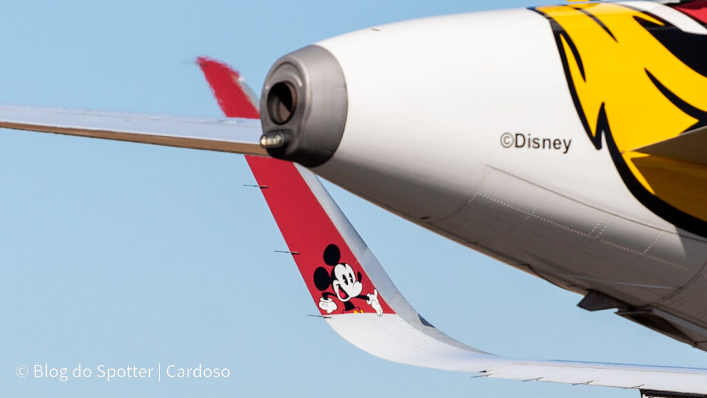 PR-YSH - Mickey Mouse Nas Nuvens - Airbus A320 NEO AZUL | BLOG DO SPOTTER