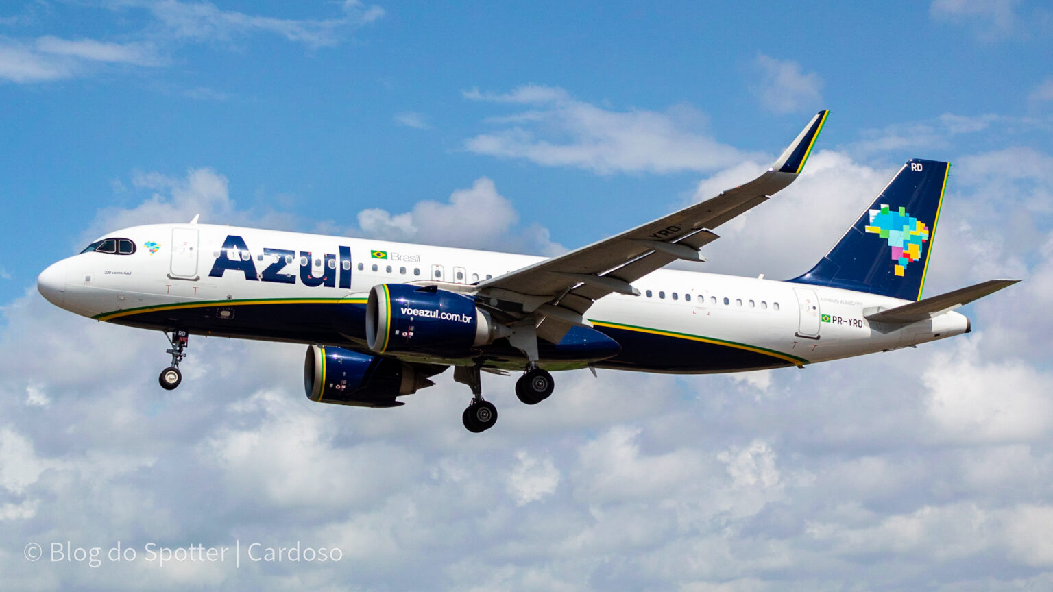 PR-YRD- Airbus A320 NEO - AZUL Linhas Aéreas | BLOG DO SPOTTER