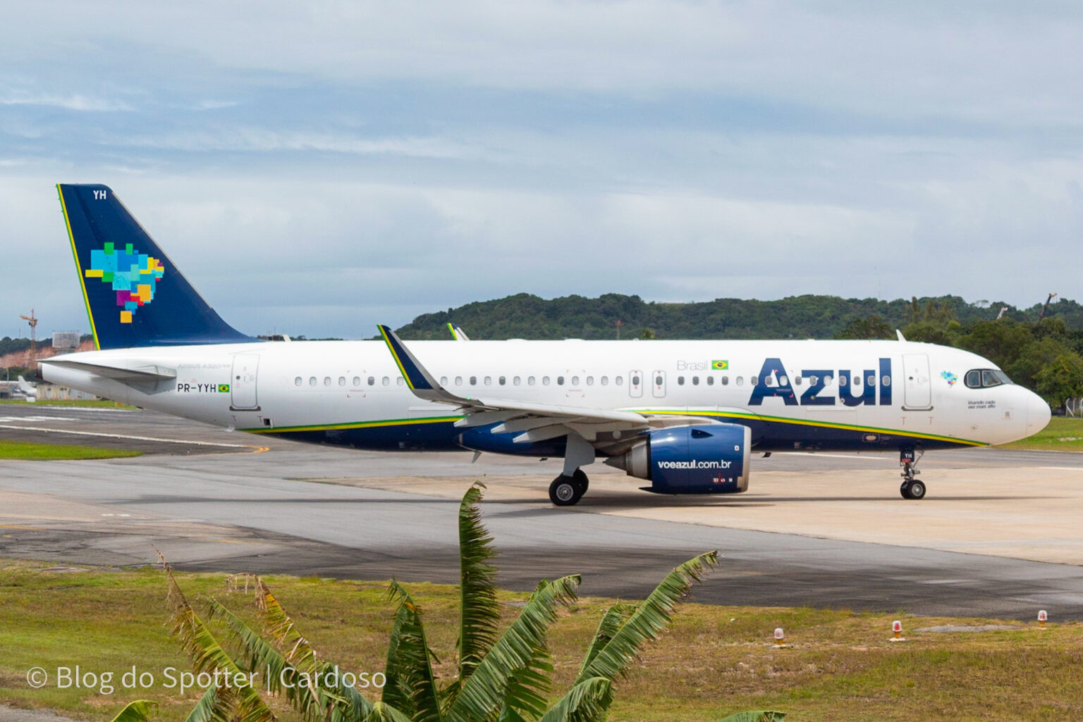 PR-YYH - Airbus A320 NEO - AZUL Linhas Aéreas | BLOG DO SPOTTER