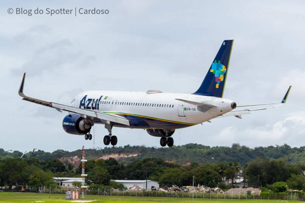 PR-YRI - Airbus A320 NEO - AZUL Linhas Aéreas | BLOG DO SPOTTER